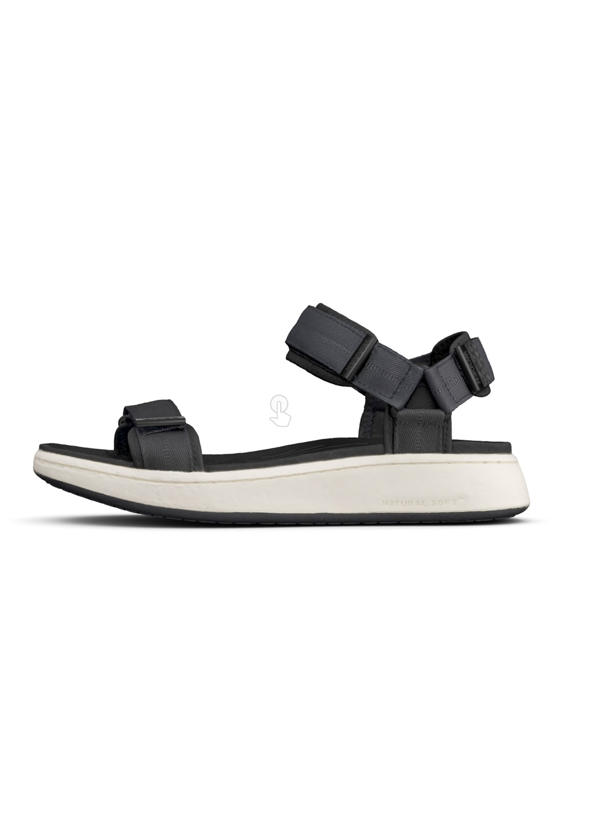 Line Sandal - Black – Kaight